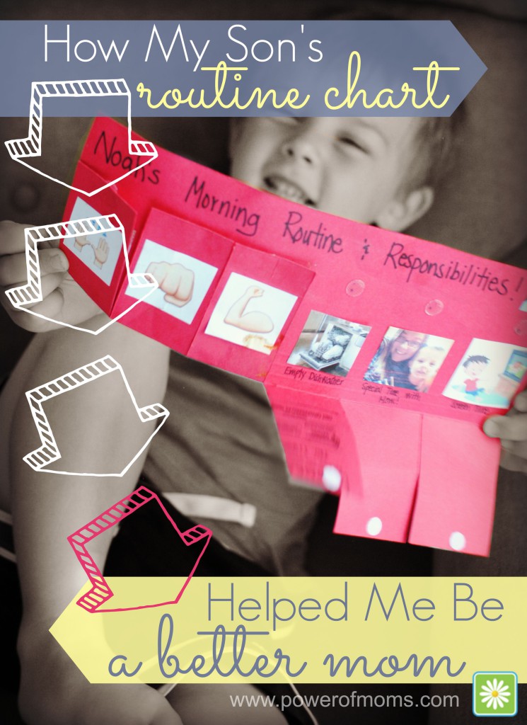 How My Son’s Routine Chart Helps Me Be a Better Mom | Support for Moms ...